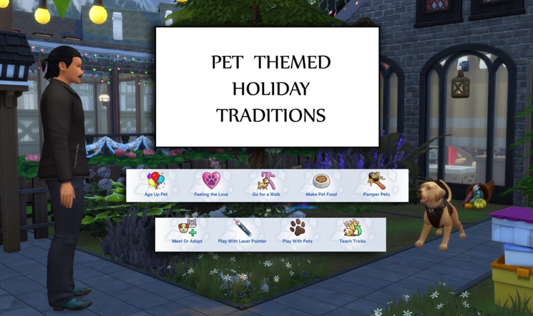 Sims 4 Pet Mods - Cats and Dogs Pet Mod and CC