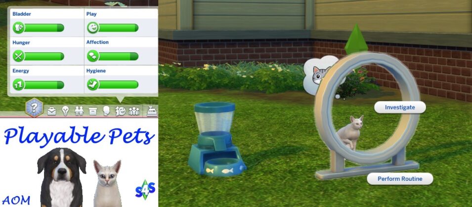 Sims 4 Pet Mods - Cats and Dogs Pet Mod and CC