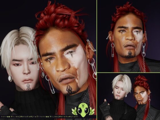 200+ Sims 4 Tattoo CC Pack Collection - Full Body Tattoo Set