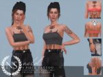 200+ Sims 4 Tattoo CC Pack Collection - Full Body Tattoo Set