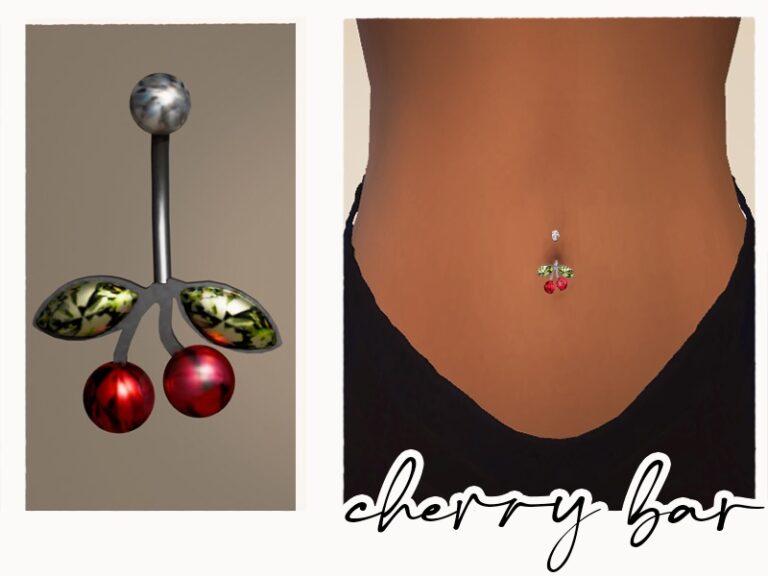 130+ Sims 4 Piercing CC: Face, Lips, Eyebrow, Belly Button, & More