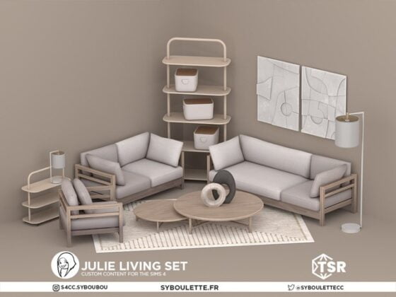 180+ Sims 4 Furniture CC Pack - Modern Furniture