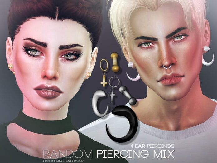 130+ Sims 4 Piercing CC: Face, Lips, Eyebrow, Belly Button, & More