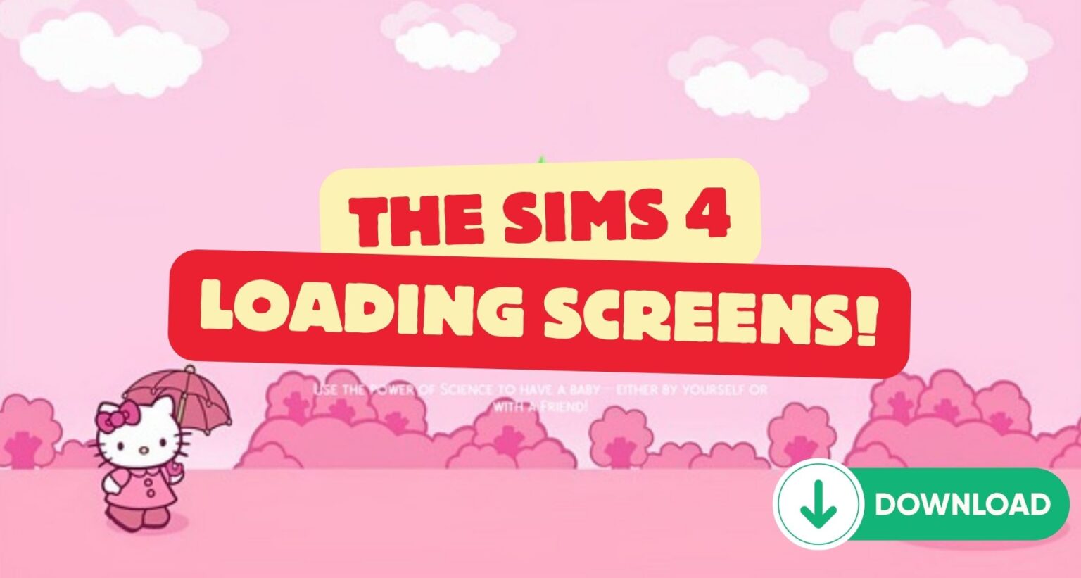 50+ Custom Sims 4 Loading Screen | Download Loading Screen