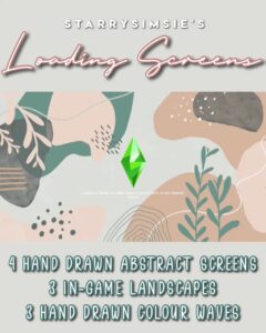 50+ Custom Sims 4 Loading Screen | Download Loading Screen