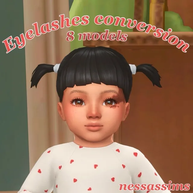 Sims 4 Eyelashes CC | Toddler, Male, Female, & Maxis Match
