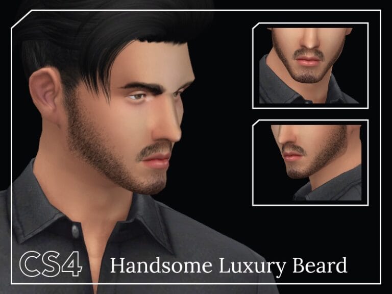 50+ Best Sims 4 Beard CC - Maxis Match Facial Hair