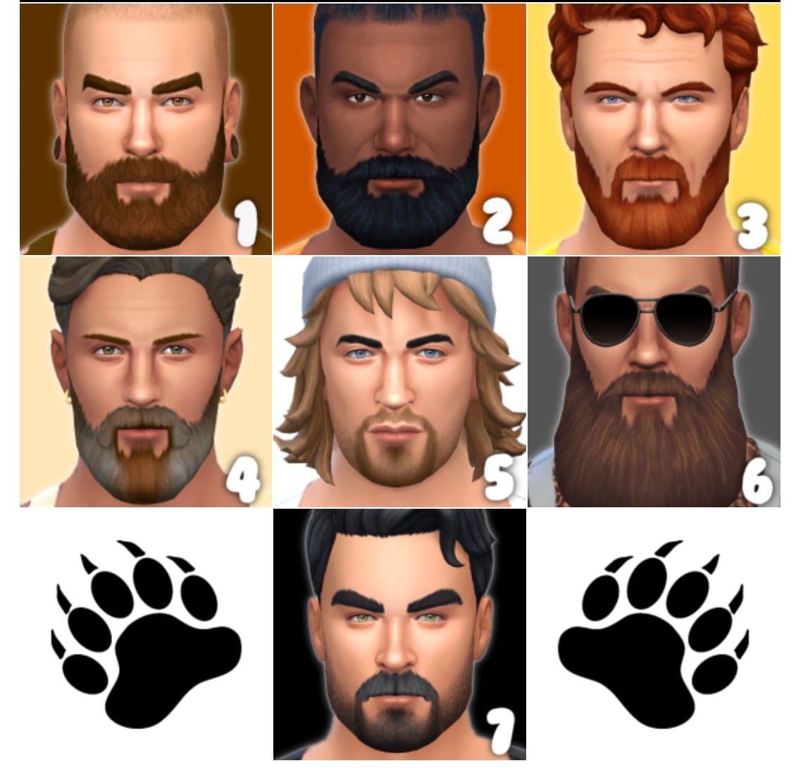 50+ Best Sims 4 Beard CC - Maxis Match Facial Hair