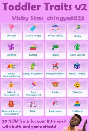 25+ Exciting Sims 4 Toddler Mods | Toddler CC