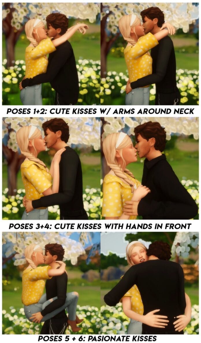 45+ Sims 4 Cute Couple Poses | Adorable Couple Poses Sims 4