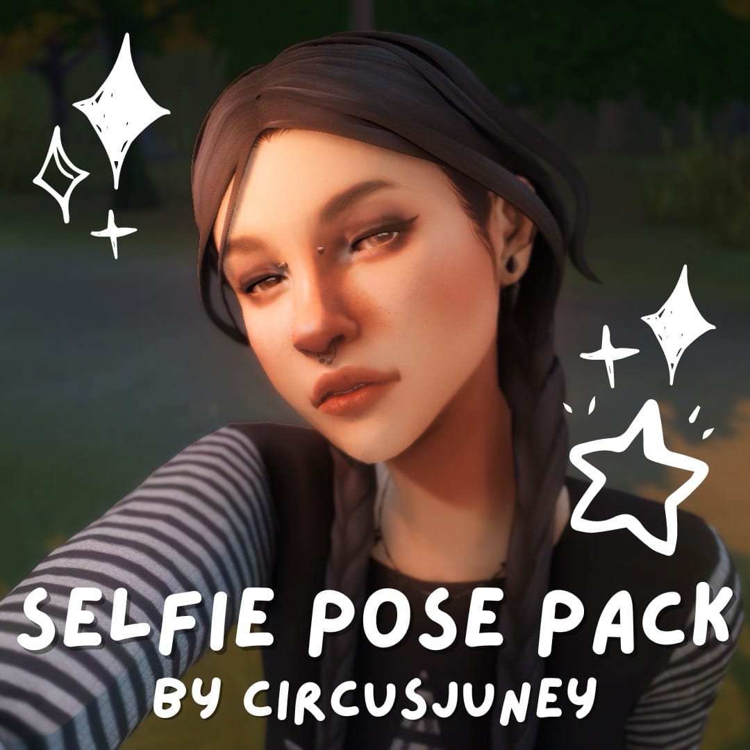 30+ Sims 4 Selfie Poses | Mirror Selfie, Couple Selfie, Family Selfie