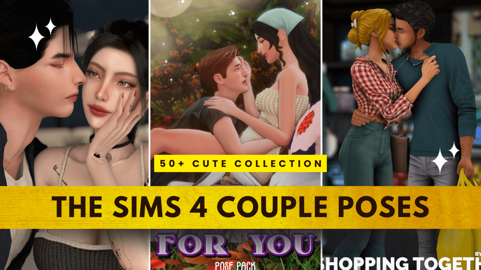 45+ Sims 4 Cute Couple Poses | Adorable Couple Poses Sims 4