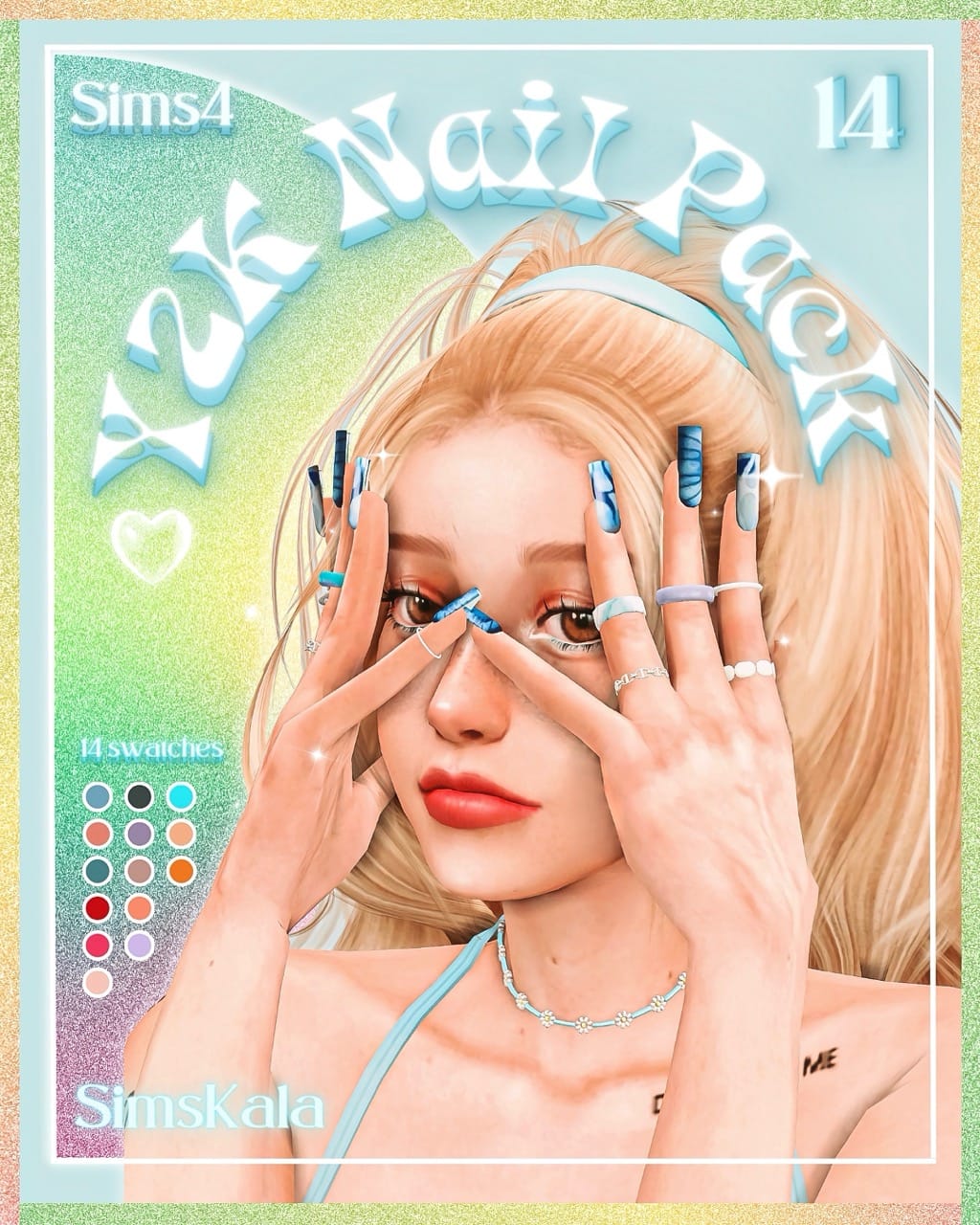 40+ Sims 4 Nails CC You Need in Your Game | Sims 4 Nailpolish