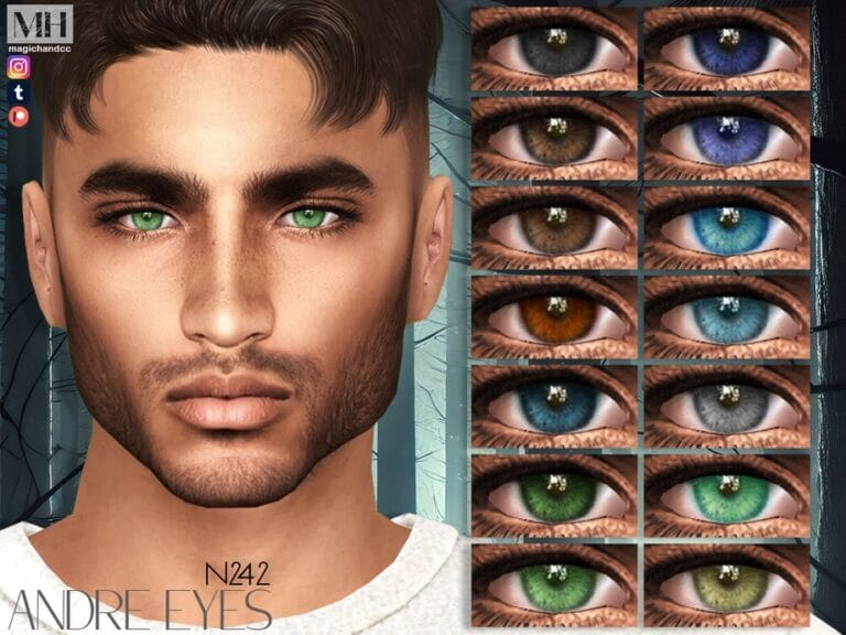 70+ Best Sims 4 Eyes Mods & CC | Maxis Match Compatible