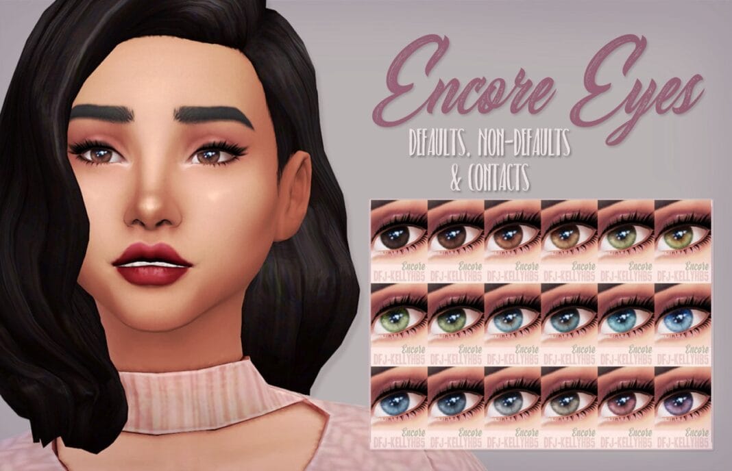 70+ Best Sims 4 Eyes Mods & CC | Maxis Match Compatible