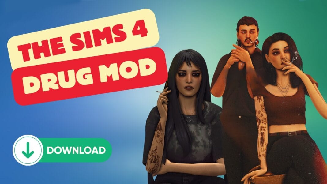 Best Sims 4 Drug Mod - Basemental Drug & Add-On