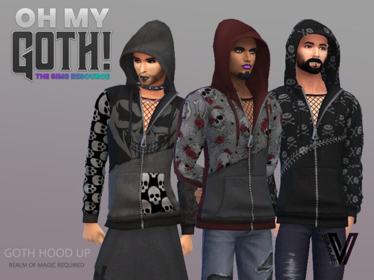 50+ Sims 4 Goth CC: Clothes, Outfit, Hair, Shoes, & Makeup
