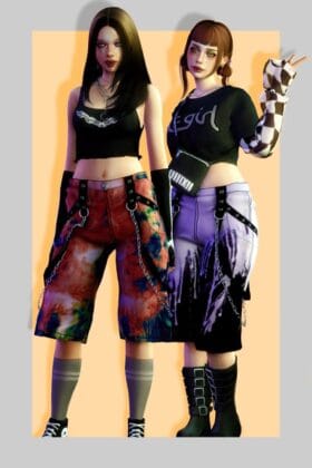 50+ Sims 4 Goth CC: Clothes, Outfit, Hair, Shoes, & Makeup