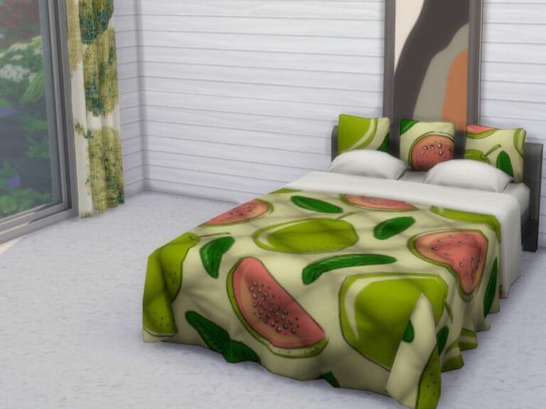 80+ Best Sims 4 Bed CC - Single, Double, Toddler Bed & more