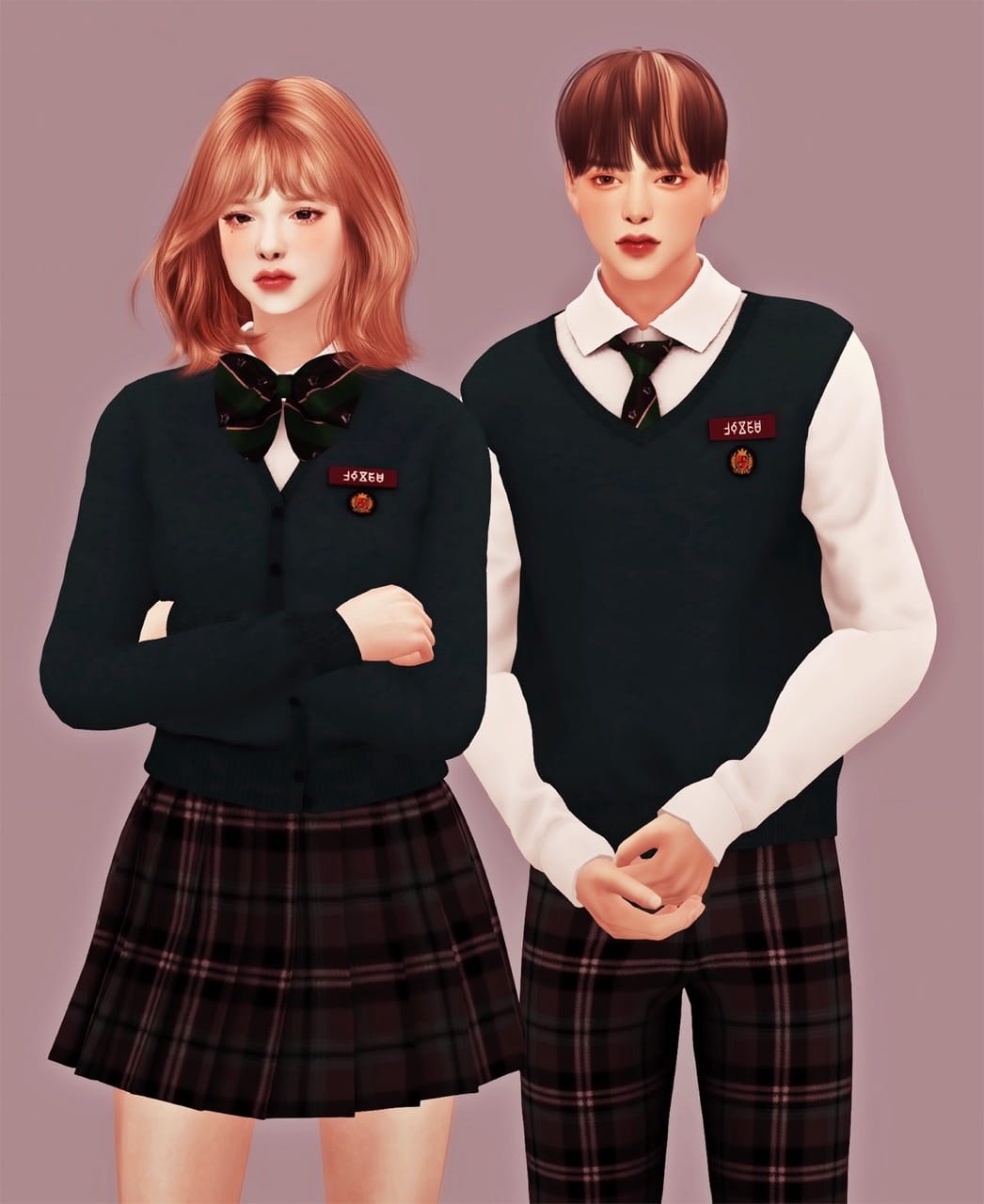 30+ Sims 4 School Uniform CC: Skirt, Korean & Japanese Uniform