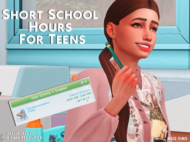 30+ Best Sims 4 School Mods for Realistic Student Life (2025)