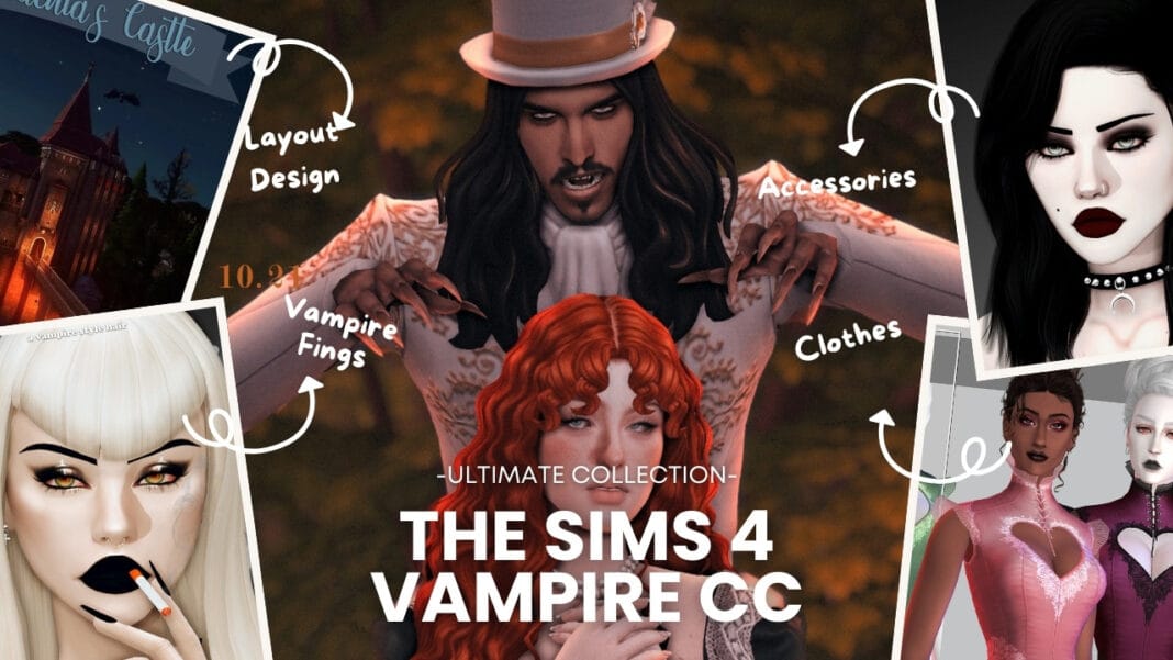 Sims 4 Vampire CC – Best Custom Content for Dark Gameplay